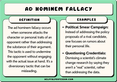 Ad Hominem Fallacy Examples In Advertising