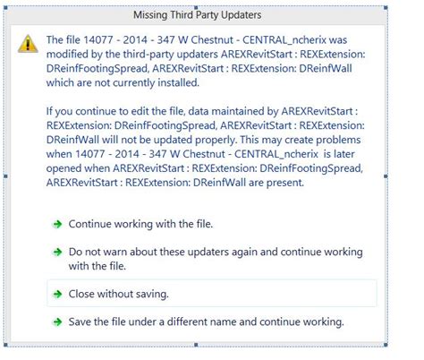 solved third party updater error message autodesk community