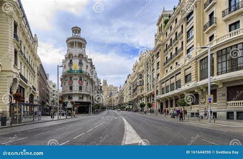 Famous Edificio Grassy Building With The Rolex Sign And Beautiful