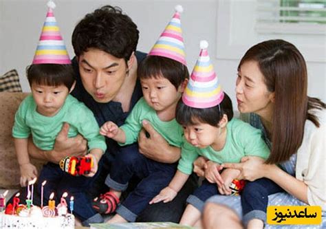 رونمایی از همسر کره‌ای جوان و 3 قلوهای بانمک جومونگ در زندگی واقعی چه