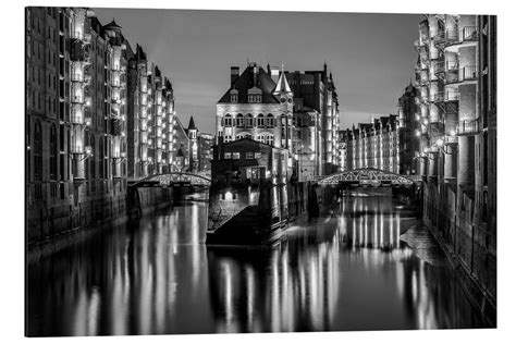Posterlounge Alu Dibond Druck Sören Bartosch Speicherstadt Hamburg Fotografie