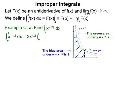 23 Improper Integrals Send X Ppt