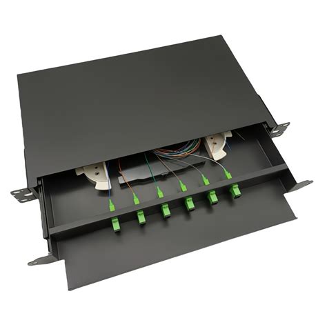 Caja De Distribución De 6 Puertos Sc Lc Fc St Panel De Conexión De