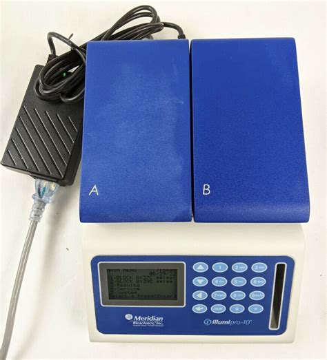 used meridian bioscience inc illumipro 10 610172 automated isothermal