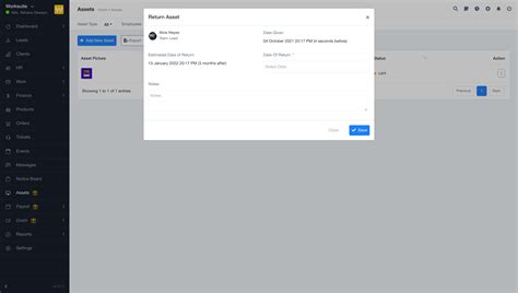 Asset Management Module For Worksuite Crm By Ajay138 Codecanyon