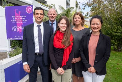 It Is An Honor To Have Been Selected The First Ever Recipient Of The Kate Edger And Watercare