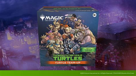 Universes Beyond X Teenage Mutant Ninja Turtles Magic Reveals Upcoming
