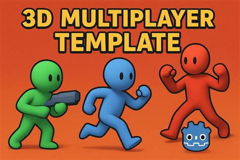 3d Multiplayer Godot Template By Stilledly