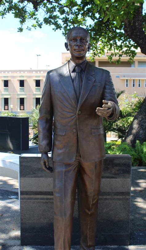 Statue Of The First African American President Of The United States