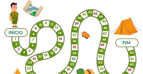 Atividades Lúdicas Infantis Jogo Trilha Da Matemática
