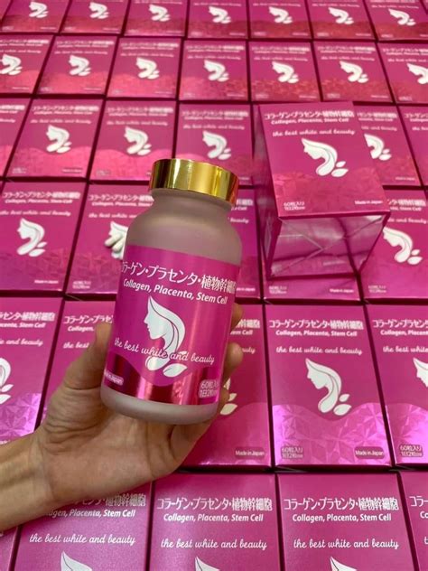 Vien Uong Collagen Plancenta Stem Cell60v Japan Celine Beauty Myths