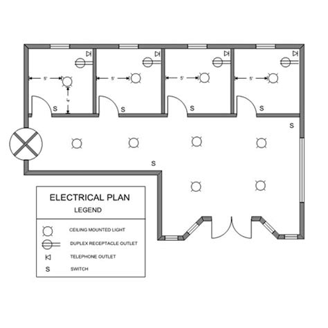 How To Draw Electrical Layout Plans