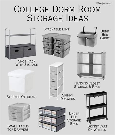 College Dorm Room Storage Ideas Amazon Target And Walmart Picks Dorm