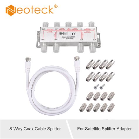 Directv Splitter 8 Way Catv Broadband Coaxial Splitter 8 Way 3d Model