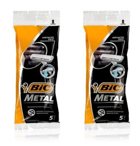 BIC Станки одноразовые Метал с одним лезвием,2 уп/ - купить с доставкой ...