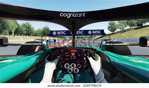 Cockpit Race Car Over 1290 Royalty Free Licensable Stock
