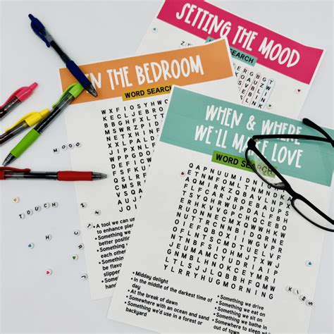 Sexy Bedroom Word Search Game For Couples Date Your Spouse