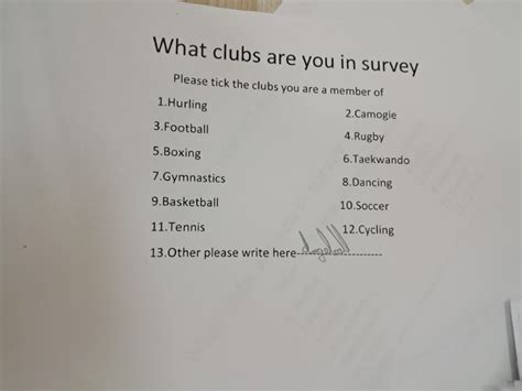 What Clubs Are You In Active Schools Flag