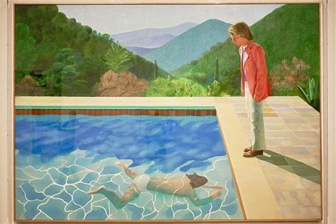 Portrait Of An Artist By David Hockney A Poolside Masterpiece