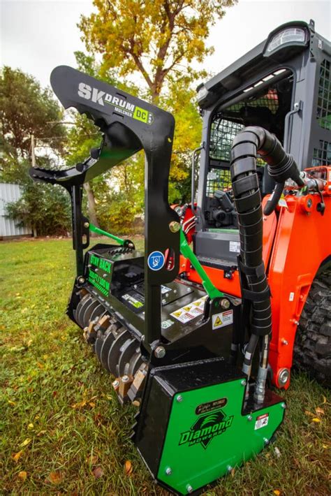 Sk Drum Mulcher Dc Pro Attachment Diamond Mowers