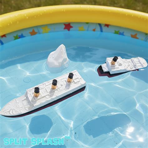Splitsplash Titanic Bath And Pool Toy Realistic Split In Half Model