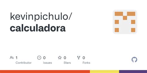 Github Kevinpichulocalculadora