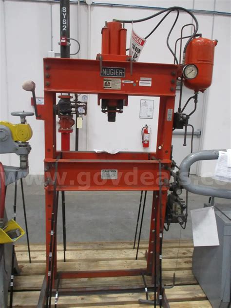 Nugier H40 14 Apbd Air Operated Press Govdeals