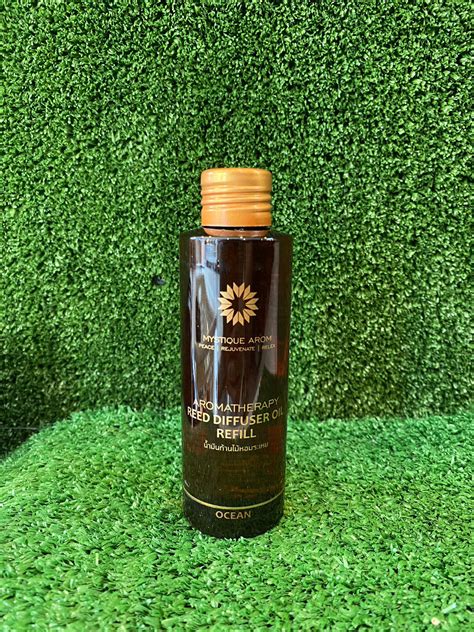 Aromatherapy Reed Diffuser Oil Refill Ocean 120ml Mystique Arom Radiance Wholefoods