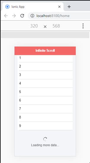 Ionic Infinite Scroll Tpoint Tech