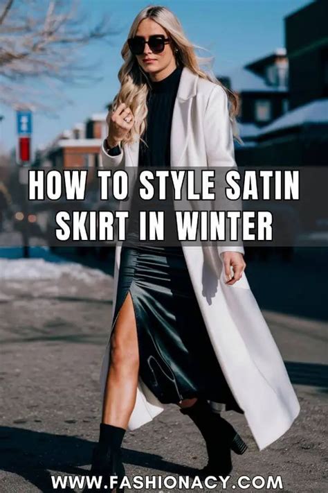 How To Style Satin Skirt