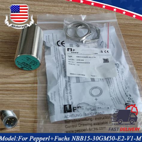 For Pepperl Fuchs Nbb15 30gm50 E2 V1 M Inductive Proximity Sensor