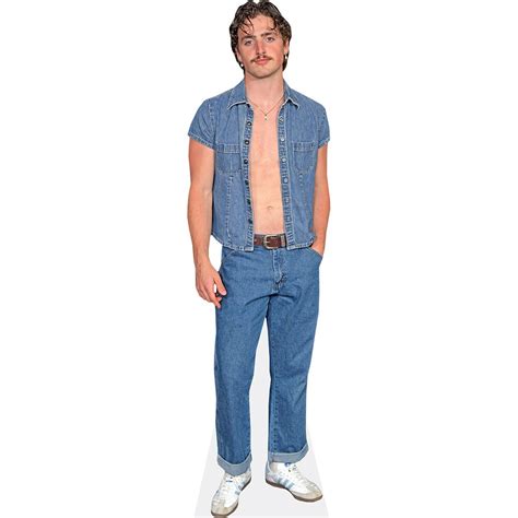 Benson Boone Topless Cardboard Cutout
