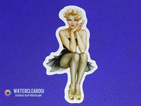 Yahooオークション 22020 Hs Vintage Sticker Retro Sexy Poster