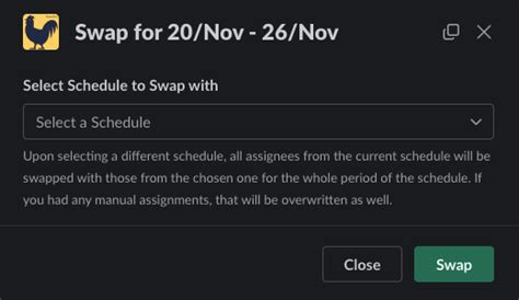 Swap Shift Rosterbird Support