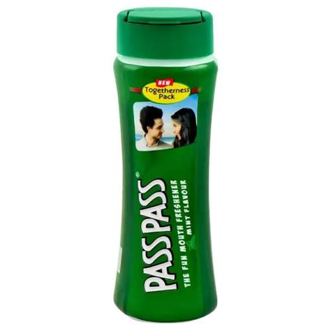 Pass Pass Green Mint Mouth Freshner 90 G Jiomart