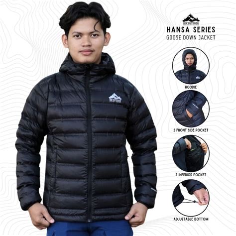 Jual Jaket Bulu Angsa Seamless Rir Outdoor Series Hansa Ultralight Goose Down Jacket Winter
