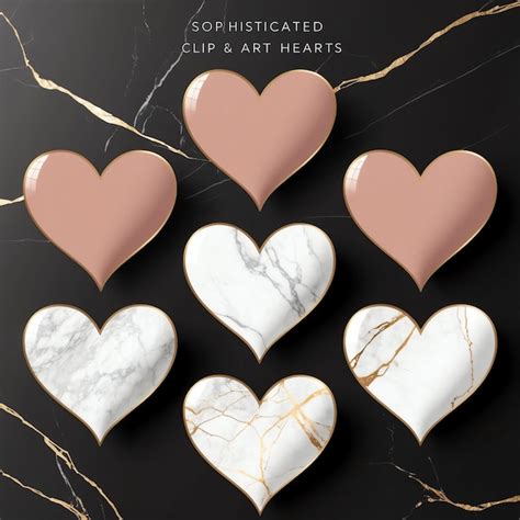 Simple Clip Art Hearts For Clean And Classic Looks Premium Ai
