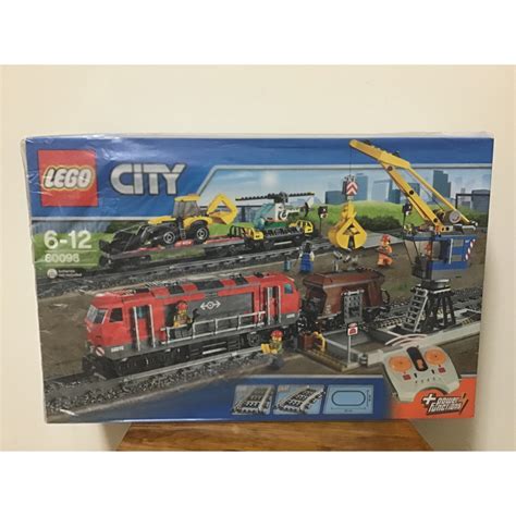 Lego 樂高 60098 城市系列 重型運輸火車 盒損 全新未拆 蝦皮購物