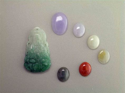 Color From White Jadeite Jade To Lavender To Imperial Green Jadeite Ja