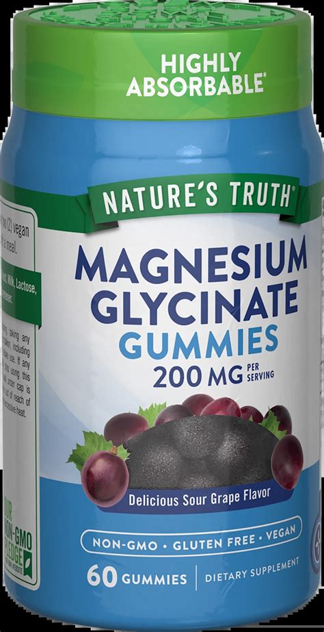 Nt Magnesium Glycinate 200 Mg Gummies Medicine Albania