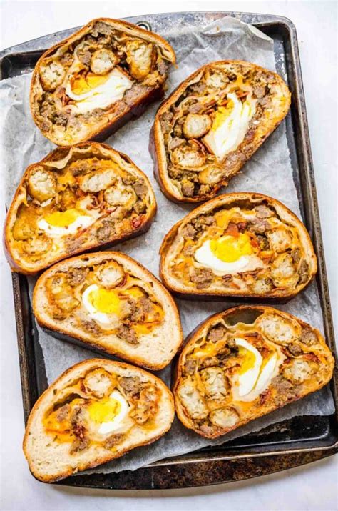 Breakfast Garbage Bread Recipe Dinner Then Dessert