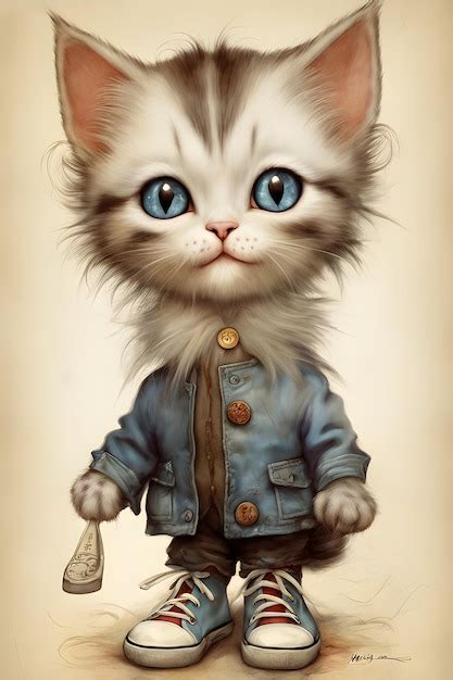 Premium Ai Image Cuteness Overload Cat