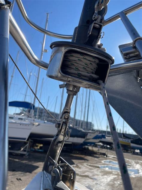 How Do I Tighten My Forestay On This Do I Just Run The Nut Up And Down The Threads To Figure