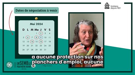 Capsule Semb Retour Sur Les Jours De Grève Et La Négociation Semb Saq