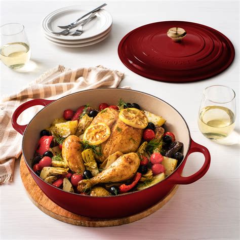 Le Creuset Chefs Oven 75 Quart Rhone Cutlery And More