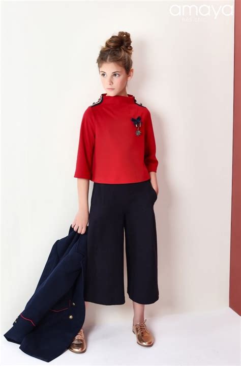 Amaya Artesanía Moda Aw 2018 Colecciones Infantiles De Invierno