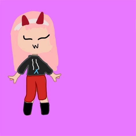 Zero Two Gacha Club Art By Ninjagofangirl54 On Deviantart