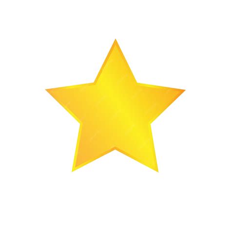 Premium Vector Gold Star Brilliant Award