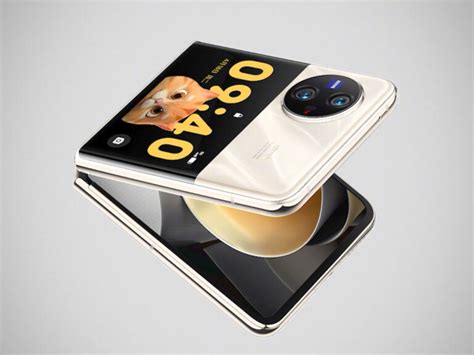 Vivo X Flip Has A Large 3 0 Secondary Display And A Virtual Makeup Function