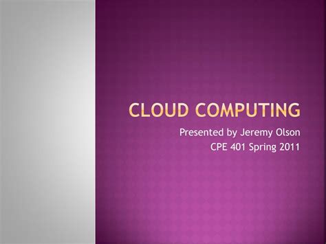 Ppt Cloud Computing Powerpoint Presentation Free Download Id6590240